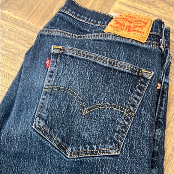 Levi's | Jeans | Levis Blue Straight Jeans Iconic Design | Poshmark